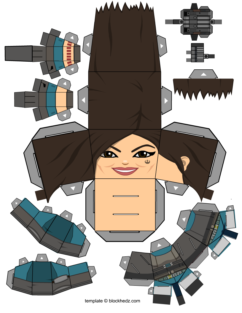 Blockhedz - Cool Papercraft Heroes and Other Weird Stuff